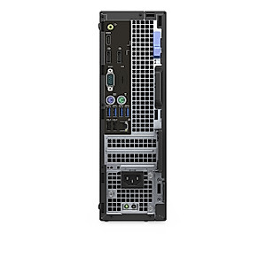 Dell OptiPlex 7050 Small Form Factor Desktop Computer, Intel Core i7-7700, 16GB DDR4, 256GB Solid State Drive, Windows 10 Pro (XNDVW)