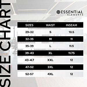 5 Pack: Men's Dry-Fit Sweat Resistant Active Athletic Performance Shorts