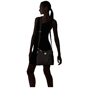 Baggallini womens International Sorrento RFID Hobo Bag, Black, One Size US