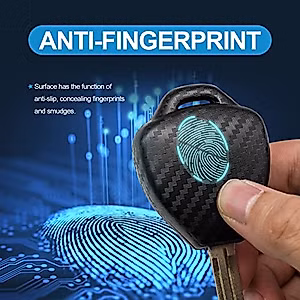 SK CUSTOM Key Fob Case Cover Compatible with Pontiac Vibe Scion FR-S IQ TC XB XD for Subaru BRZ for Toyota 4RUNNER Avalon Camry Corolla Matrix RAV4 VENZA Yaris 2 3 4 Button Keyless Entry Remote