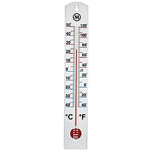 MARATHON BA030001 Vertical Outdoor Thermometer - 16-Inch