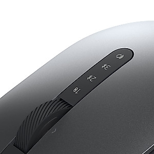 Dell Multi-Device Wireless Mouse - MS5320W, Gray