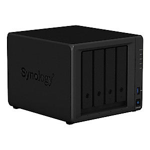 Synology DiskStation DS920+ NAS Server for Business with Celeron CPU, 8GB DDR4 Memory, 1TB M.2 SSD, 32TB HDD, DSM Operating System