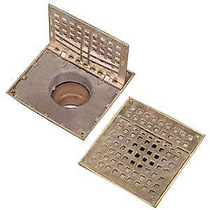 Hinged Floor Drain Grate, 7 3/8" square