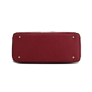 MKF Collection Hobo Bag for Women & Wristlet Wallet Set, Vegan Leather Handbag Purse Set, Shoulder bag by Mia k