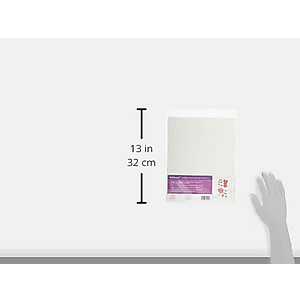 Tabbed Rubber Stamp Storage Panels 4/Pkg 8.5"X11"-