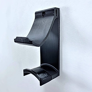 3D Cabin Product Compatible with - PS5 Controller & Headphone Wall Mount Wall Bracket Holder for Play Station 5 Digital Or Disc DualSense White