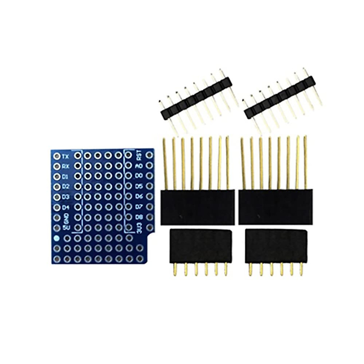 Artshu 10PCS/LOT Breadboard Expansion Shield Pin Lithium Battery for WeMos D1 Mini Module Sensor