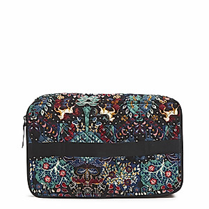 Vera Bradley Women's Cotton Heat Resistant Casserole Carrier, Rosy Outlook - Recycled Cotton, One Size