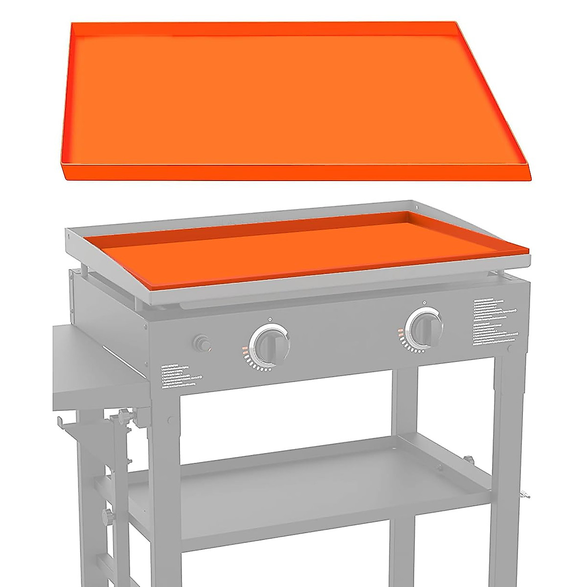 28‘’ Silicone Griddle Mat for Blackstone, 100% Silicone Protective Mat Cover for Blackstone 28 Inch Griddle, Heavy Duty Food Grade Silicone Mat (28 inch)