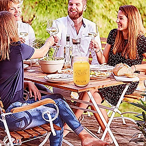 Citronella Candles Outdoor and Indoor, 14 oz Mason Jar Candles Scented Candles Gift Set for Patio Garden Yard- 2 Pack