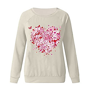 Best Male Valentines Gifts Suetas De Cropped Hooded Shirt Purple Floral Sweatshirt Best Matching Clothes for Couples Beige Oversized Hoodie Lips Sweatshirts Women Ruffle Sweaters