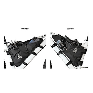 MAMMOTH EMPIRE Bike Frame Bag Bike Bags For Bicycles Bike Bag Bike Pouch Bike Storage Bag Bicycle Frame Bag Top Tube Bike Bag Bikepacking Triangle Bike Bag Accesorios Para Bicicletas