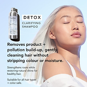 WE ARE PARADOXX Detox Clarifying Shampoo | Natural and Sulfate Free Shampoo | Vegan, Color Safe, and Fragrance Free Shampoo | Clarifying Shampoo for Build Up| 250 ml