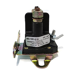 The ROP Shop Universal 3 Post/Pole 12 Volt Starter Solenoid Riders Lawn Mowers & Tractors