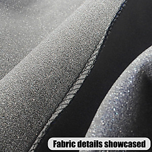 BELOMI Car Seat Covers Full Set, Breathable Premium Cloth Automotive Seat Cover, Universal Front and Rear Seat Covers, Easy to Install Car Accessories for Most Cars Trucks SUV (Beige)