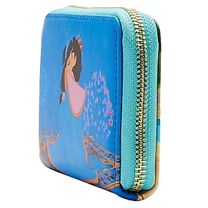 Loungefly Disney Aladdin Princess Scenes Zip Around Wallet