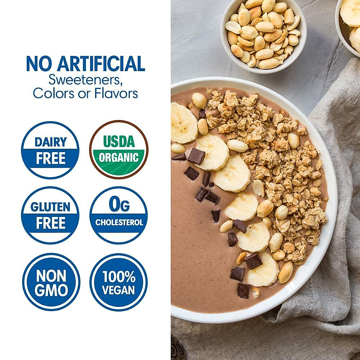 Meal Replacement Shake, Organic | Purely Inspired All-in-One Meal Replacement | Plant Based Protein Powder for Women & Men | Organic Protein Powder | Protein Shake Powder | Chocolate, 1.3 Pounds