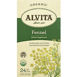 Fennel Seed Tea Organic Alvita Tea 24 Bag