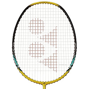 Yonex Nanoflare 001 Feel Strung Badminton Racquet, G4 - Gold, Graphite