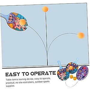 BIUDECO 1 Set Table Tennis Trainer Practice Tool Table Tennis Practicing Toys Pong Training Device Indoor Game Toys Sports Plaything Portable Table Tennis Household Suit Abs Child