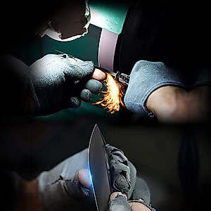 Jellas Tactical Knife, 8Cr13Mov Pocket Knife for Men, Folding Knife 440C Knife with Clip, EDC Knife, Survival Knife for Fishing Hunting Hiking, Knives for Men and Women Knives (Red)