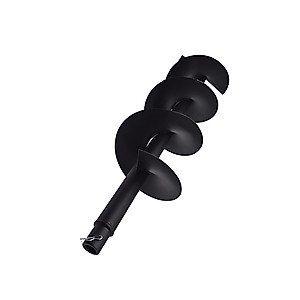 Auger Drill Bit for Planting Hole, 4" 6" 8" 10" 12" Bulb Bedding Digging Post Hole Planting Tool for 3/4" Shaft Auger