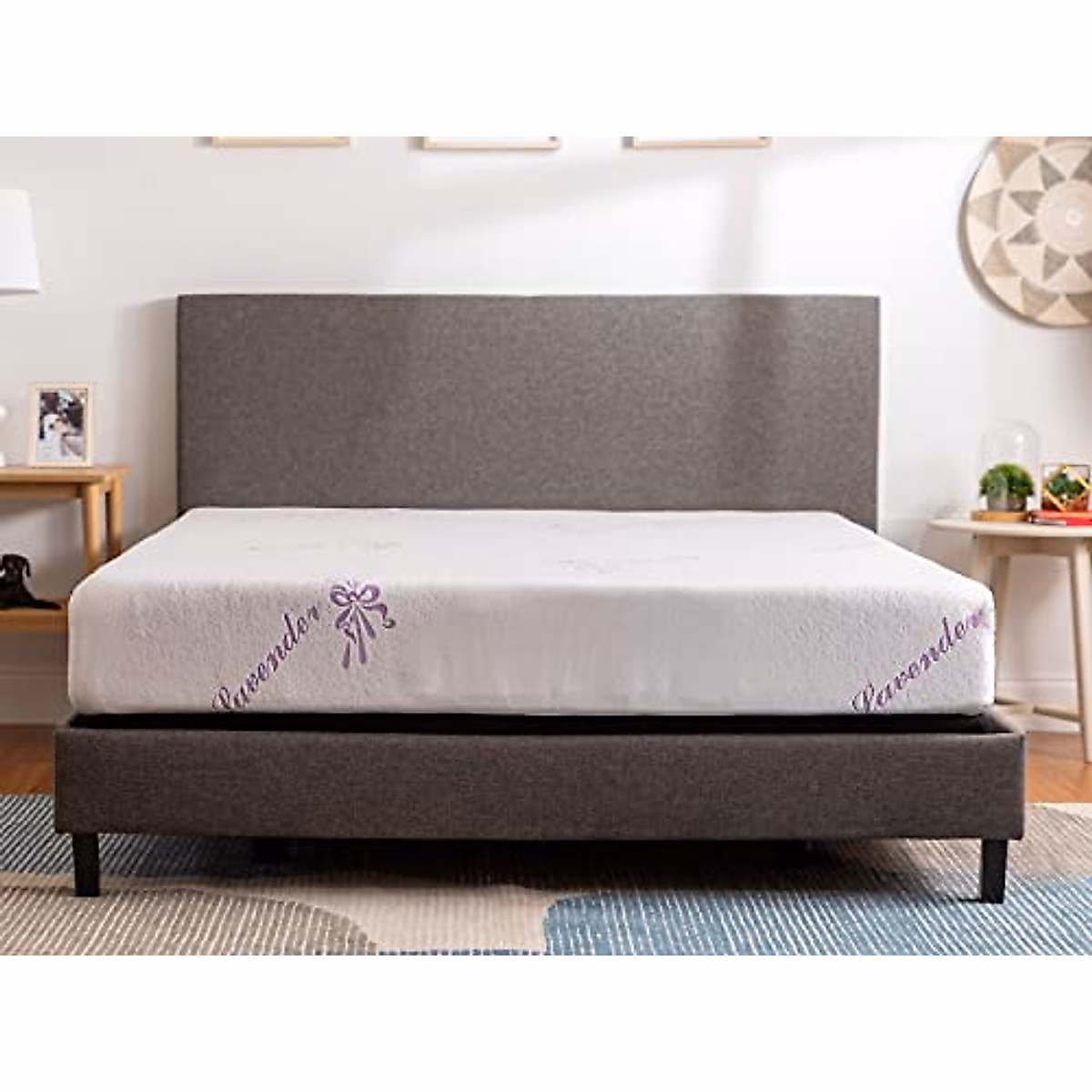 Tulo by Mattress Firm | 8 INCH Memory Foam Lavender Mattress | Medium Comfort | Pain-REDUCING Pressure Relief | Queen Size