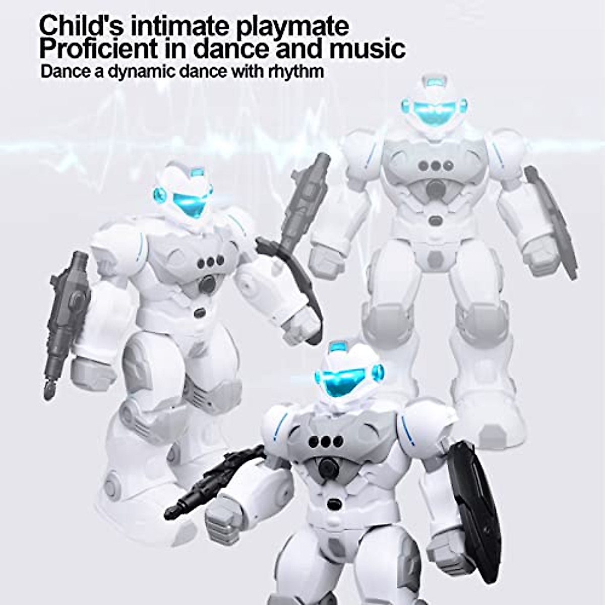 SNOEMWU Kids Remote Control Robot,21 Functions Gesture Sensing RC Robot Toy, Remote Control Electronic Robot for Kids Boys Girls with Walking Singing Dancing Kids Toys