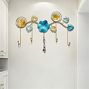 LHLLHL Home Decoration Hook Creative Nordic Porch Rack Door Wall Storage Wall Metal Coat Hook