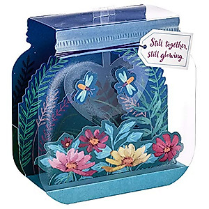 Hallmark Paper Wonder Displayable Pop Up Anniversary Card (Still Glowing)