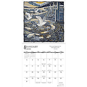 Heart Land 2021 Wall Calendar: Wisdom Quotes by Great American Authors