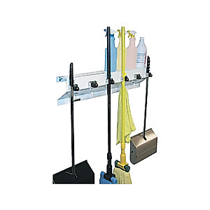 EX-CELL Economy Cleaning Tool Organizer - 24x3x4" - White