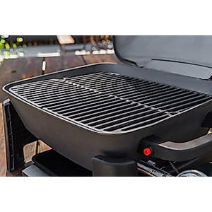 Nexgrill 1-Burner Portable Propane Gas Grill, 10,000BTUs, Perfect for Camping, Outdoor Cooking, Outdoor Kitchen, Patio, Garden, Premium Build and Style, Dark Grey & Black
