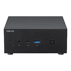 ASUS PN63-S1 Mini PC Barebone with Intel Core i7-11370H Mobile Processor, up to 64GB DDR4 RAM, Triple Storage Design, WiFi 6, Bluetooth, USB-C with VESA Mount