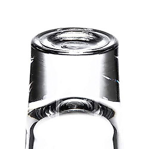 2 oz Clear Tall Flair Shot Glass Set of 12, Heavy Base Shot Glasses 12/Case Classic Cone Shaped Tequila Shooter Glass 12-Pack Premium Glassware With Liquor Pourer And Coasters