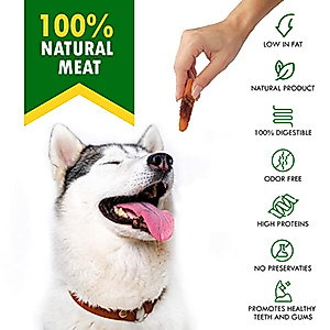 Dog Sweet Potato Wrapped with Chicken & Pet Natural Chew Treats - Grain Free Organic Meat & Human Grade Dried Snacks in Bulk - Best Twists for Training Small & Large Dogs - Made for USA (Sweet Potato)