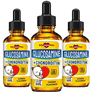Cat Joint Supplement ✿ Cat Glucosamine ✿ Glucosamine Chondroitin MSM ✿ Joint Supplement for Cats ✿ Glucosamine for Cats ✿ Glucosamine Chondroitin for Cats ✿ Cat Hip and Joint Supplements ✿ 3 Packs