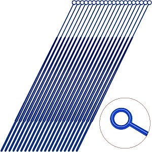 MEETOOT 20pcs 10μl Sampling Rod Disposable Inoculating Loop Individually Aseptic Package