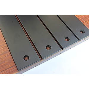 8 Pack - L11" x H 6" x W 1.5", 5mm Thick Rustic Shelf Bracket, Iron Shelf Brackets, Metal Shelf Bracket, Industrial Shelf Bracket, Modern Shelf Bracket, Decorative Shelving, Shelf Supports with Screws