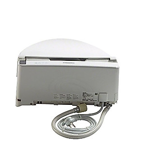 TOTO SW2043#01 C200 WASHLET Electronic Bidet Toilet Seat with Premist and SoftClose Lid, Round, Cotton White