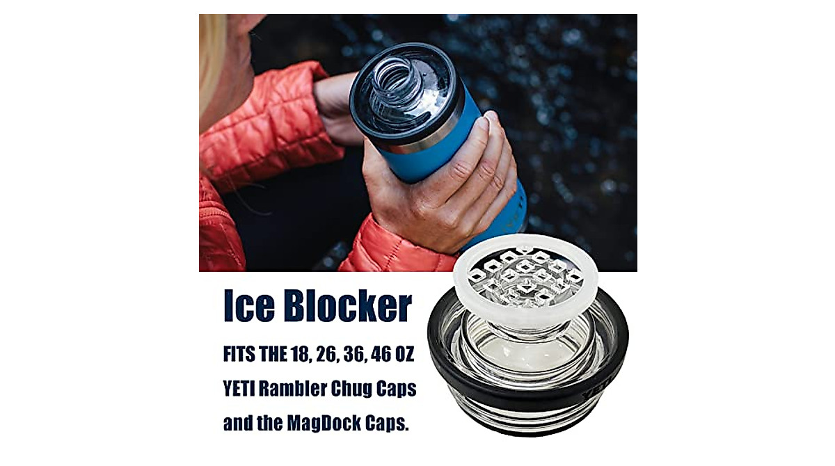 Prevent Ice Blockage with TEYOUYI Ice Strainer for YETI Rambler Caps
