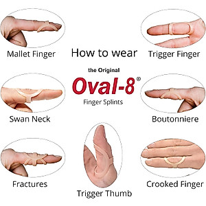 3-Point Products Oval-8 Multi-Size Pack of 3 Sizes 6, 7, 8