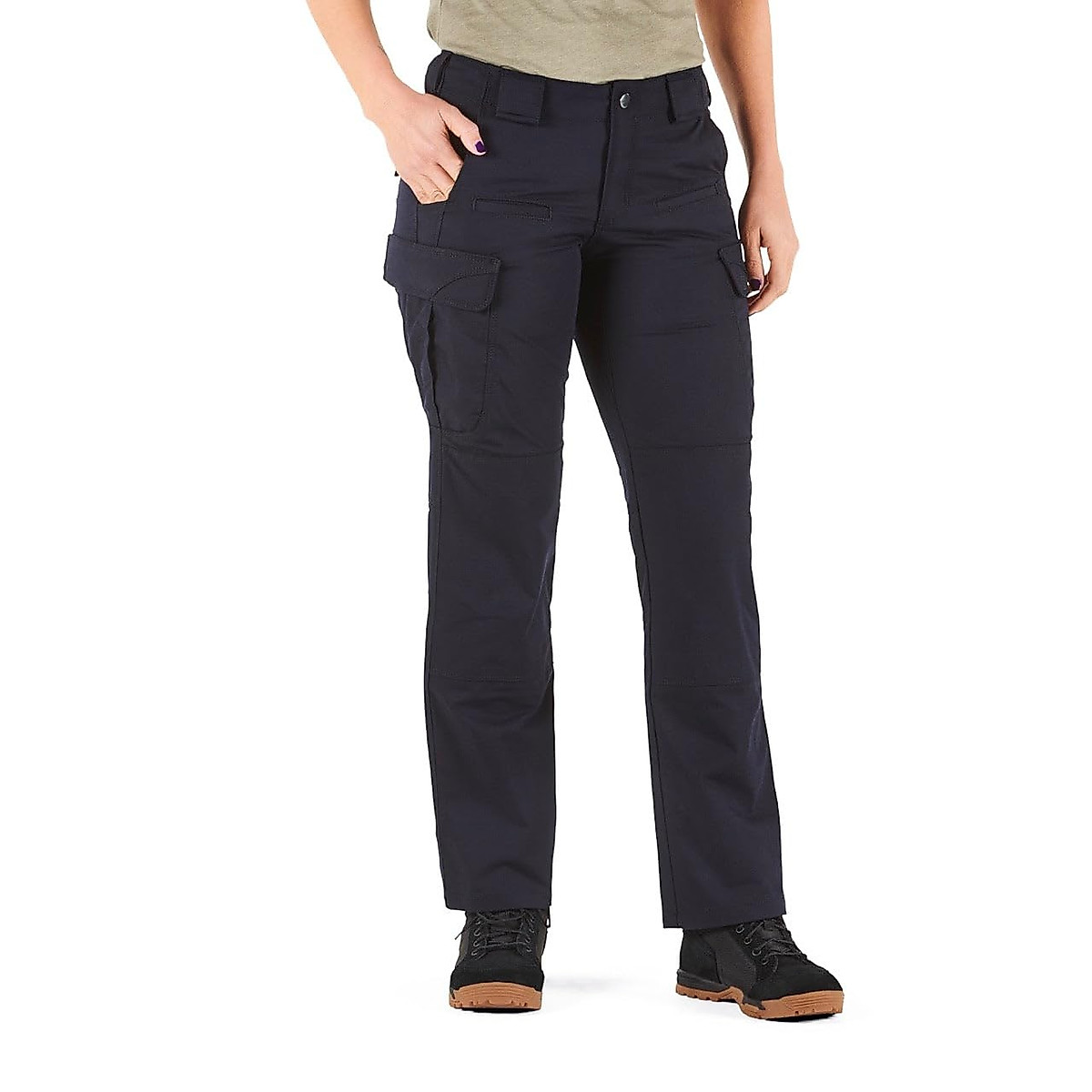 5.11 Tactical Women's Stryke Pants, Regular Fit, Gusseted, 12 Pockets, Style 64386, Dark Navy, Women's 10 Regular