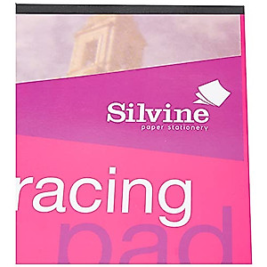 Silvine A3 Everyday Tracing Pad. 40 Sheets of Quality Lightweight Tracing Paper (63gsm) Ref A3T
