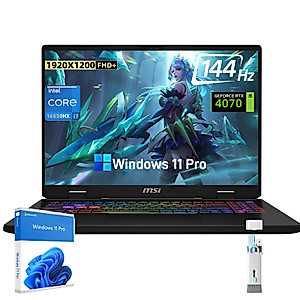 MSI Creator Z16P 16" Professional Creator Laptop: Intel Core i7-12700H RTX 3070 Ti 16GB DDR5 1TB NVMe SSD, QHD+ 165hz 100% DCI-P3, Thunderbolt 4 w/ PD Charging, Win 11 Pro: Lunar Gray B12UGST-042