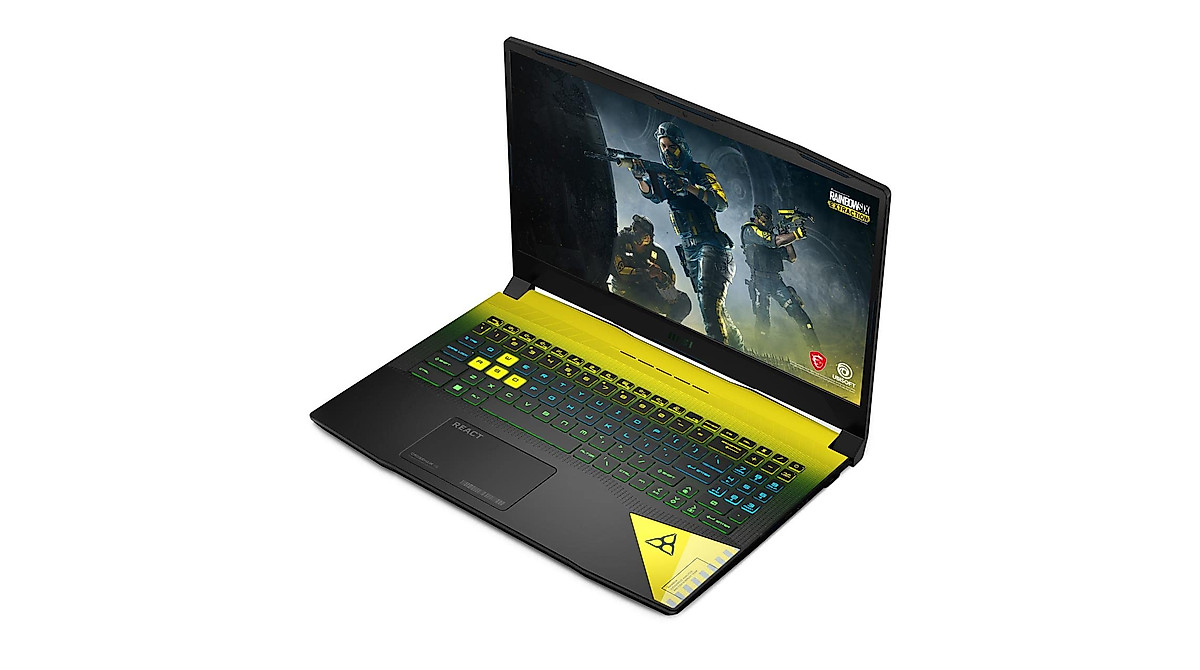 MSI Rainbow 6 Gaming Laptop with RTX 3070 Ti & QHD Display