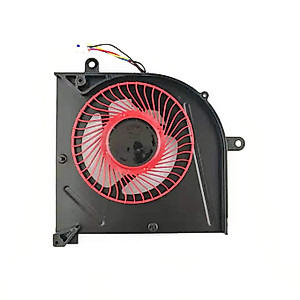 QUETTERLEE Replacement New Laptop CPU Cooling Fan for MSI GS63 GS63VR GS73 GS73VR GS62 GS72 MS-17B1 MS-17B2 MS-16K2 MS-16K3 MS-16K4 MS-16K5 Stealth Pro Series BS5005HS-U2F1 Fan
