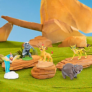 Lion Guard Figures 5 Piece Set, Officially Licensed Kids Toys for Ages 3 Up by Just Play