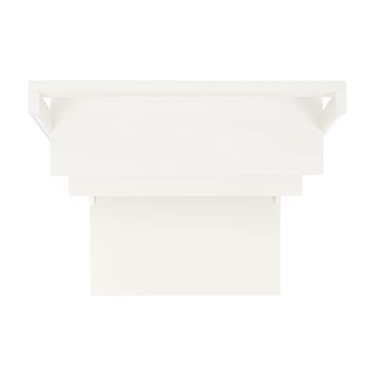 Safavieh Home Collection Pamella White 2-Shelf Leaning Desk DSK9400B, 0